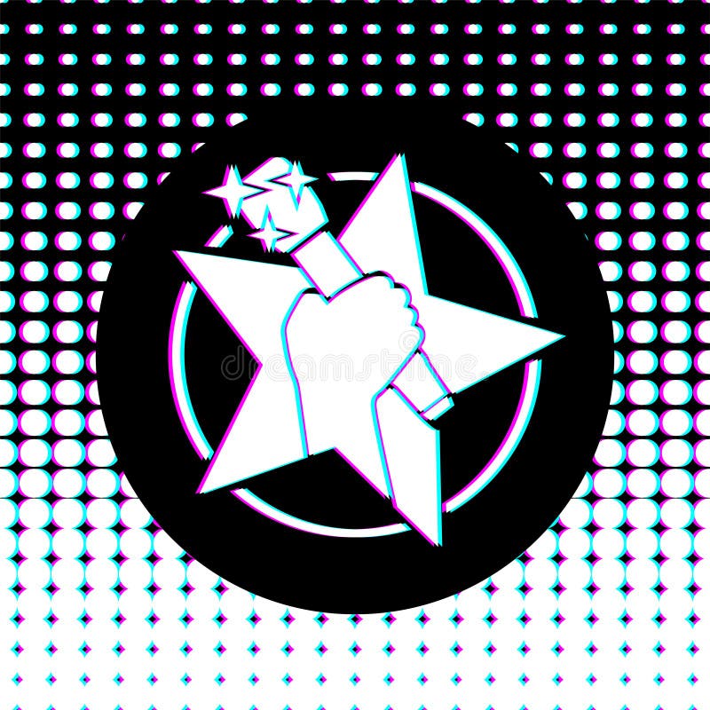 Music star symbol stock vector. Illustration of star - 139349472