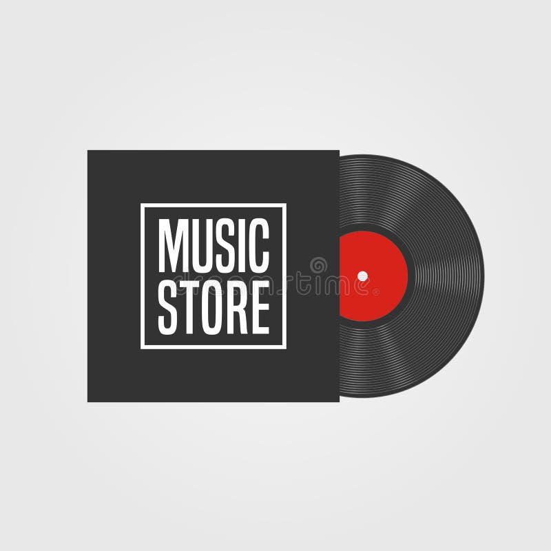 Music store vector logo stock vector. Illustration of icon - 71759816