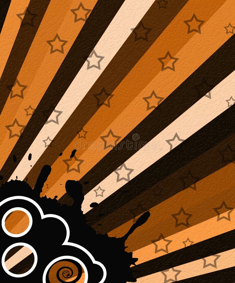 Music stripes stock illustration. Illustration of brown - 12565625