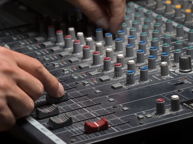 Music studio stock photo. Image of equipment, production - 19237188