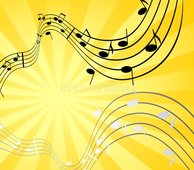 Musical background stock vector. Illustration of festival - 4777552