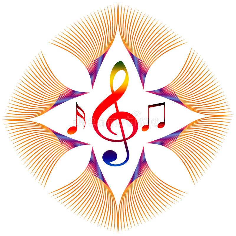 Music symbol stock illustration. Illustration of note - 25181546