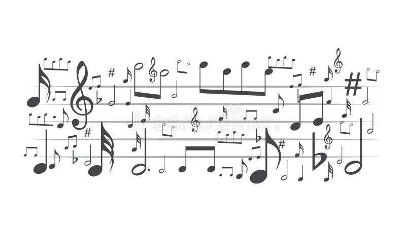 Music Symbol Background , Elements Musical Background Music Background ...