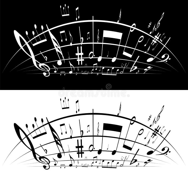 Music Symbol Background , Elements Musical Background Music Background ...