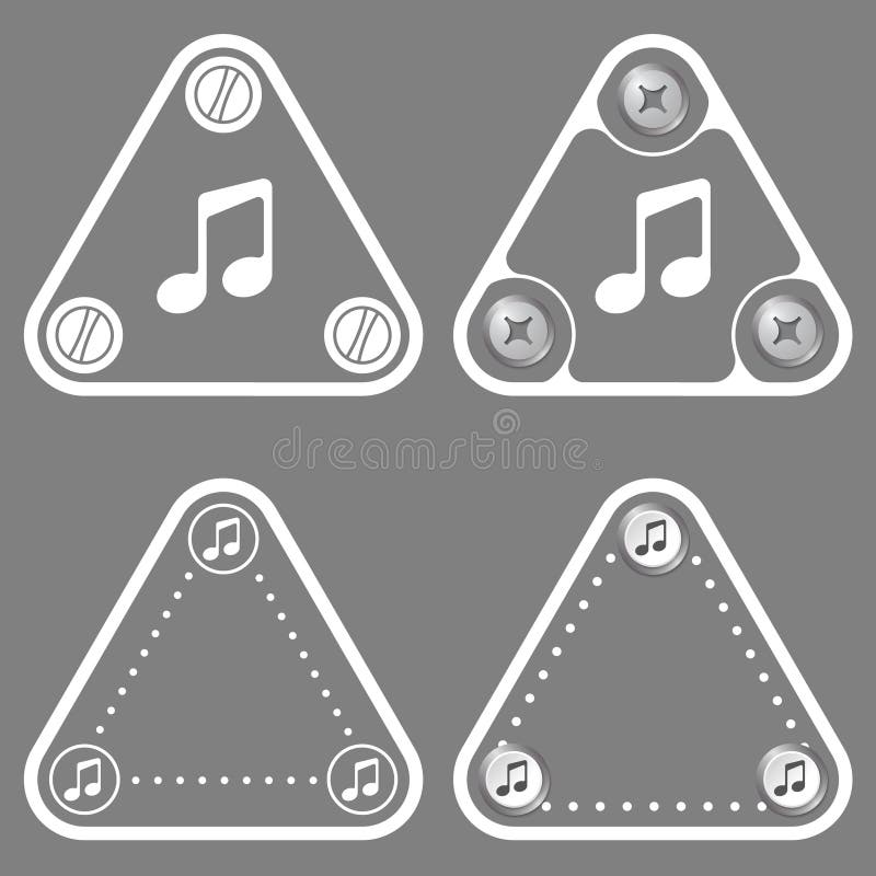 Music symbol stock vector. Illustration of boxes, circle - 60589916