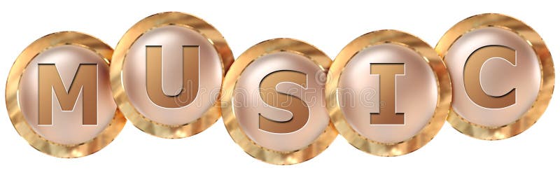 Music tag banner stock illustration. Illustration of musical - 112116568