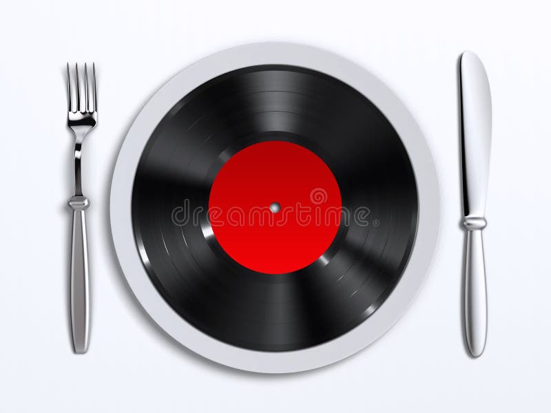 Music taste stock illustration. Illustration of metal - 18750454