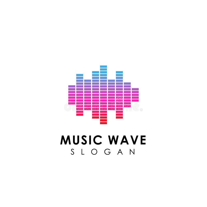 Music Tech Logo Design. Sound Wave Icon Symbol Design Stock Vector ...