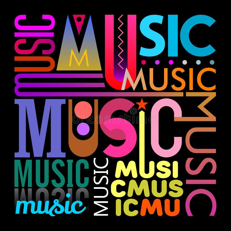 Art - text design stock vector. Illustration of text - 35209278