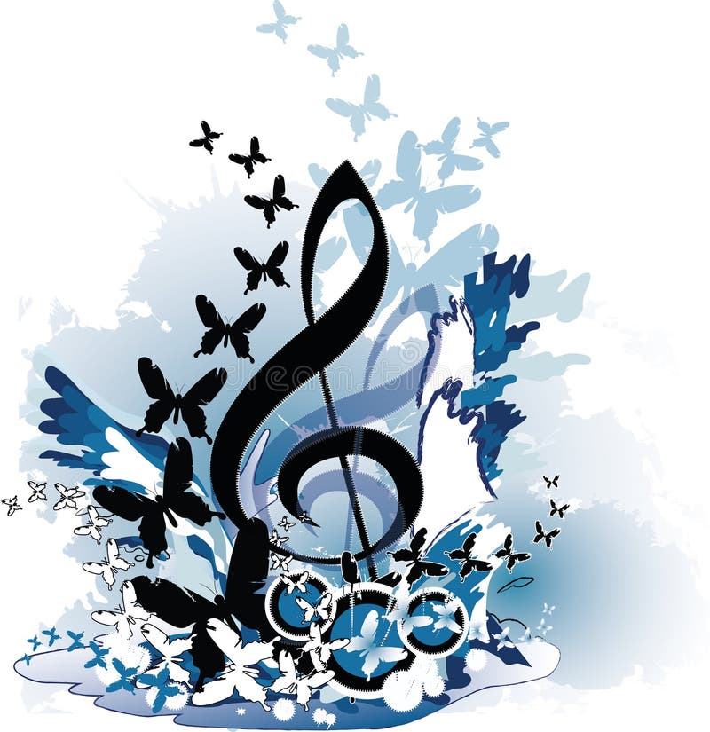 Music theme stock vector. Illustration of curves, wave - 20726686