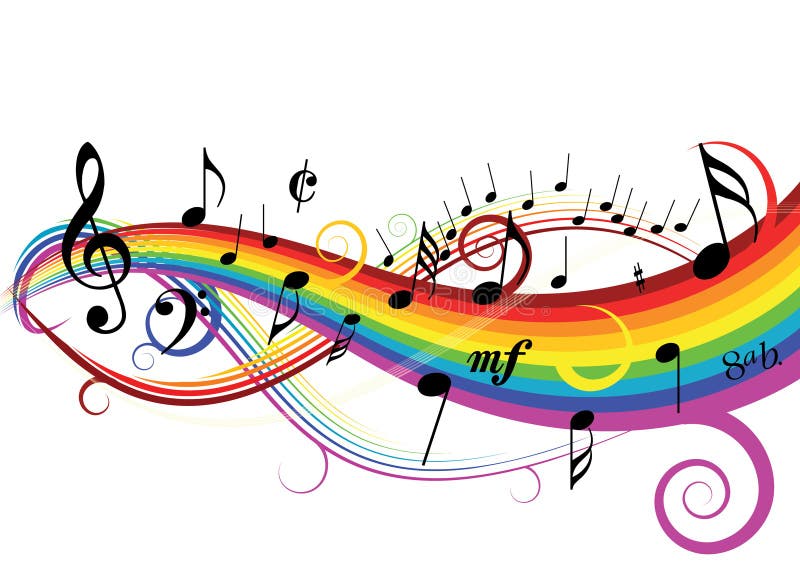 Music theme stock vector. Illustration of modern, beautiful - 3562928