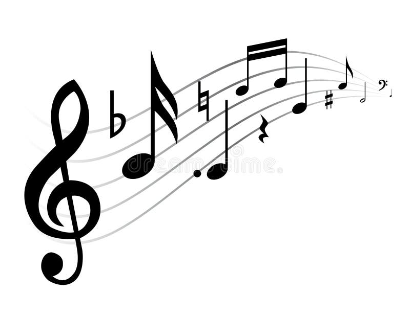 Music theme stock vector. Illustration of decorative, composition - 7313043