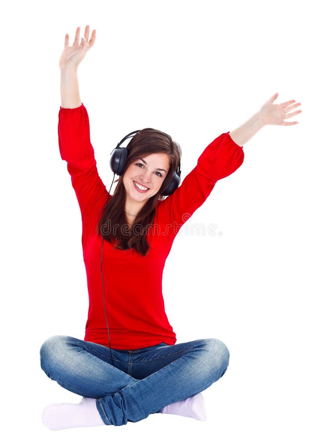 Music time stock image. Image of smile, young, portrait - 23970937