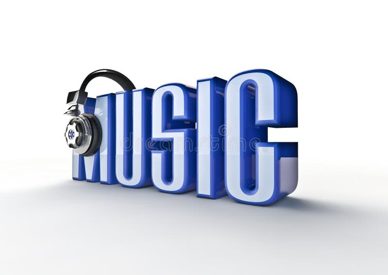 Music title stock illustration. Illustration of shiny - 19495569
