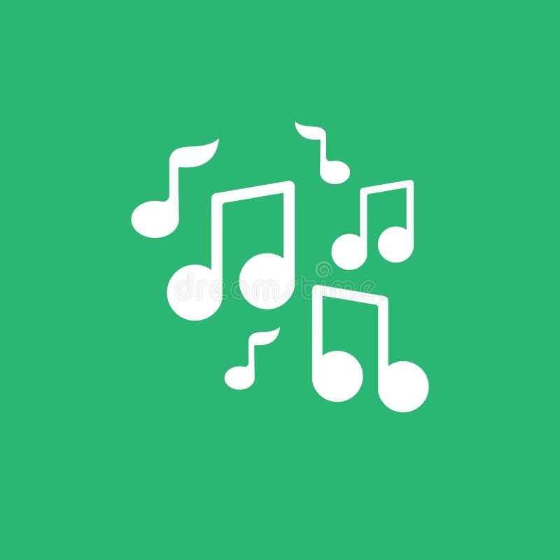 Music Tones Logo and Symbol Vector Image Stock Vector - Illustration of ...