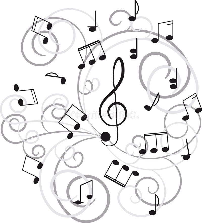 Treble Clef Design Stock Illustrations – 21,637 Treble Clef Design ...
