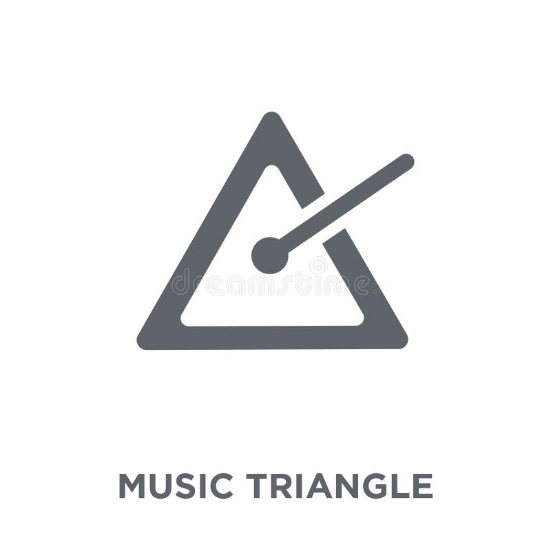 Music Triangle Icon from Music Collection. Stock Vector - Illustration ...