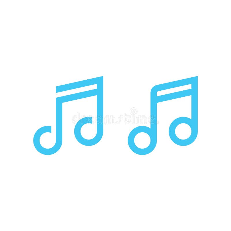Music Vector Logo Icon Design Template Elements Stock Vector ...