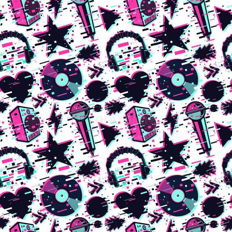 Glitch Music Stock Illustrations – 6,506 Glitch Music Stock ...