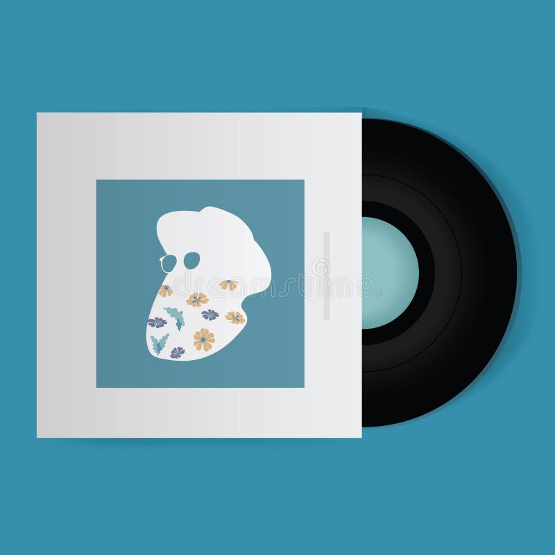 Music Vinyl Record Disc Icon Illustration Vector Stock Vector ...