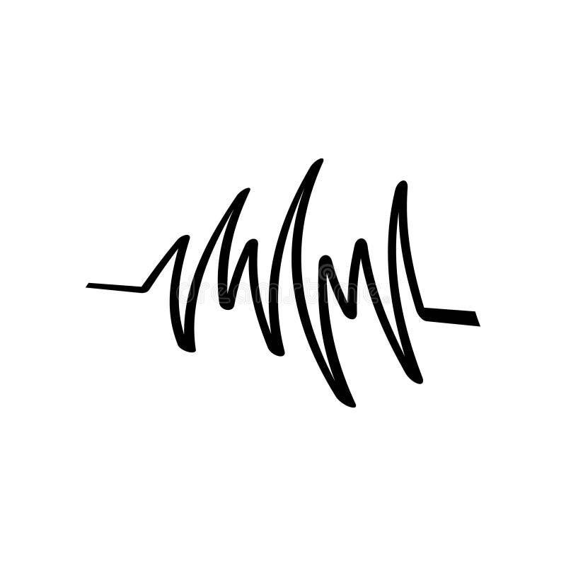 Music Visualizer Icon Design Template Vector Isolated Stock Vector ...