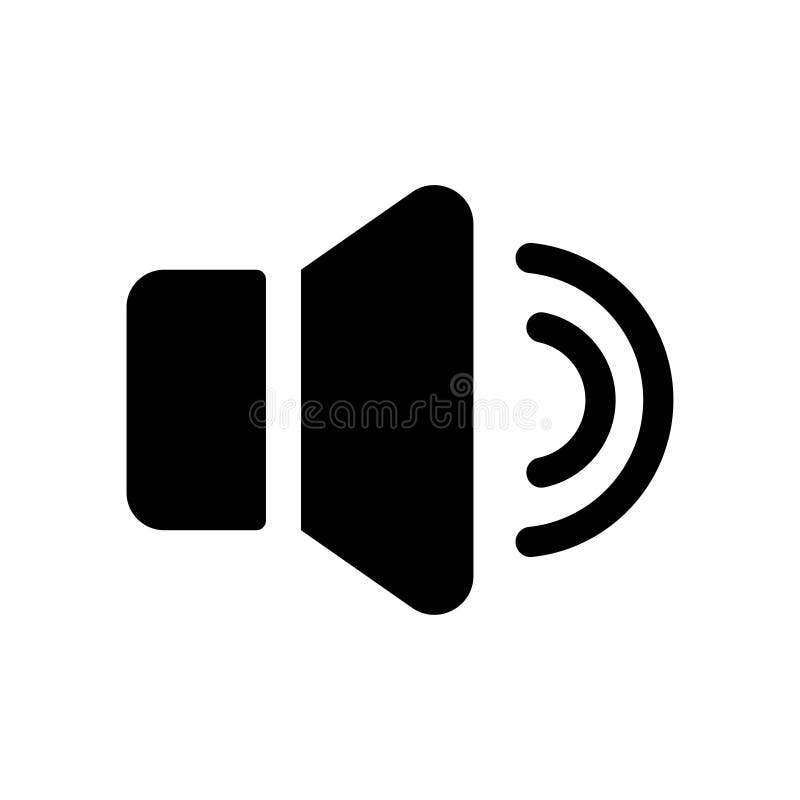 Music volume icon design stock vector. Illustration of audio - 233298804