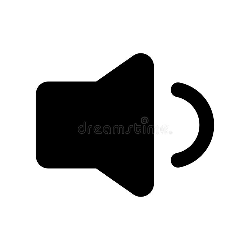 Music volume icon design stock vector. Illustration of line - 233298839