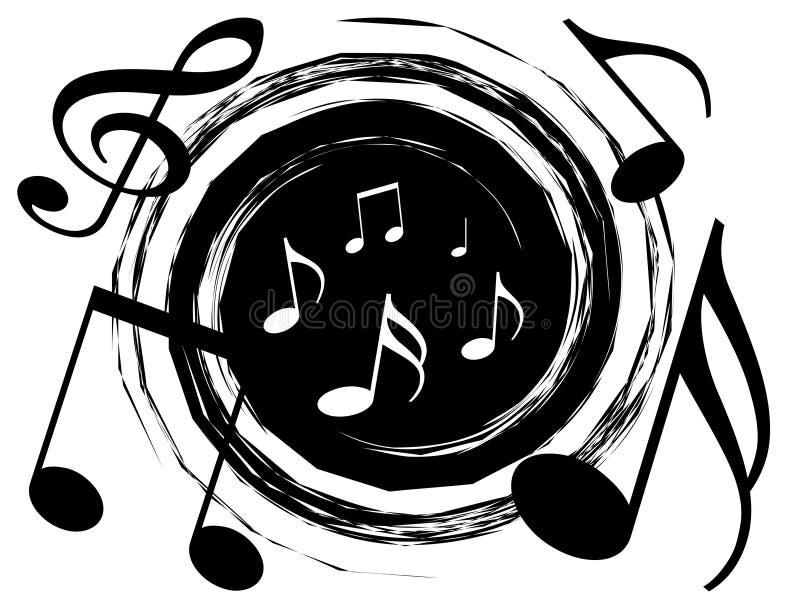 Music Notes Vortex Stock Illustrations – 34 Music Notes Vortex Stock ...