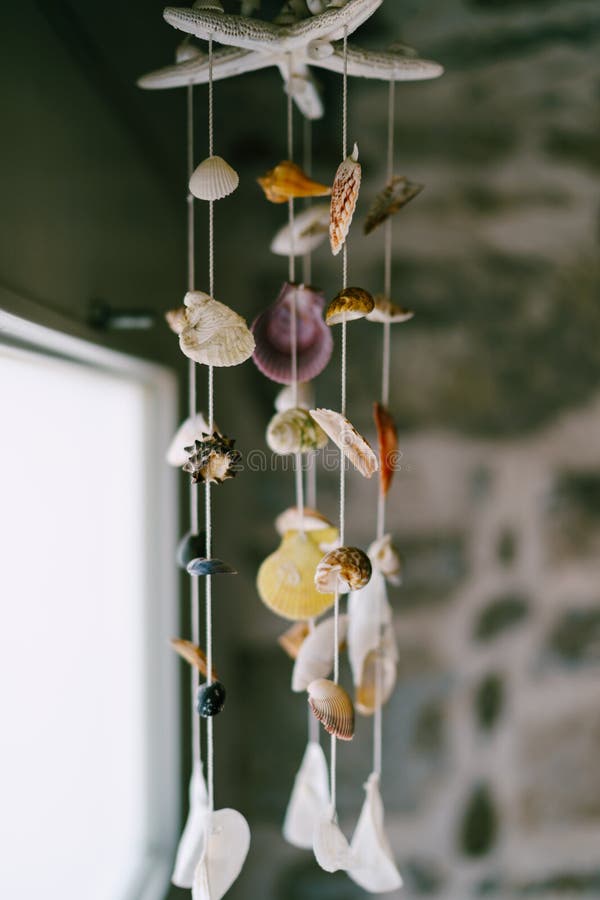 Music Wind Shells. Decoration in the Interior of the Apartment in the ...