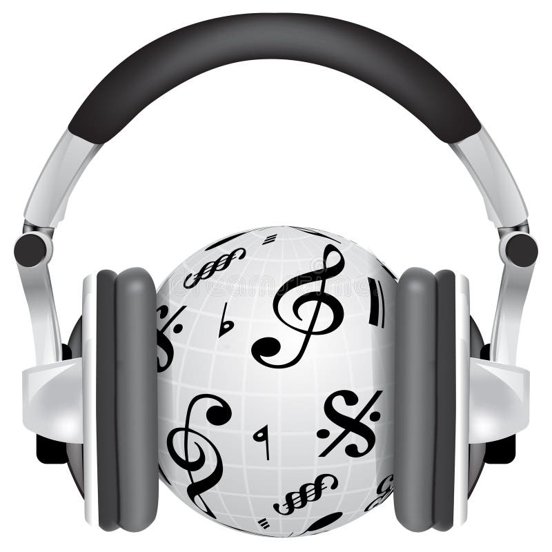 Music for the world stock vector. Illustration of music - 15142994