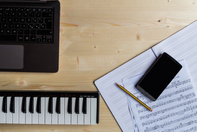 Music Score Pencil Stock Photos - Free & Royalty-Free Stock Photos from ...