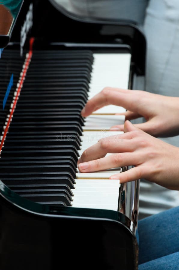 Music in your hands stock image. Image of artist, hand - 43457397