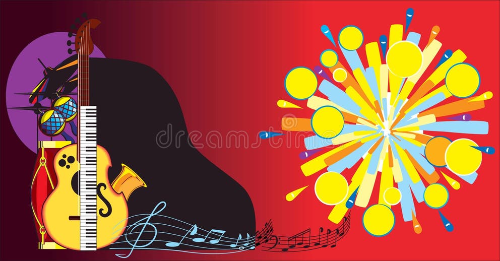 Explosion Musical Notes Stock Illustrations – 498 Explosion Musical ...