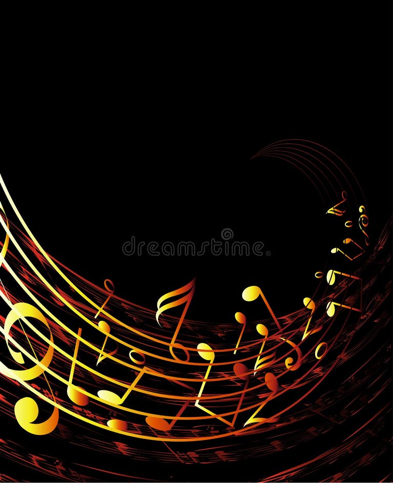 Musical Notes Background Clip Art Stock Illustrations – 2,179 Musical ...