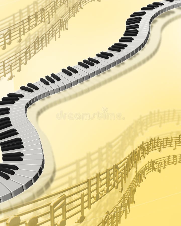 Music Notes Vertical Stock Illustrations – 397 Music Notes Vertical ...