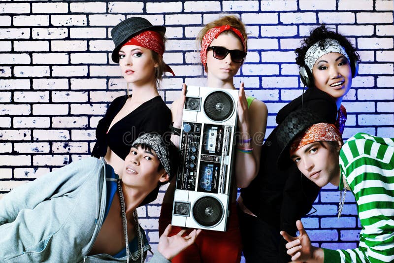 Musical band stock image. Image of city, asian, guys - 15037493