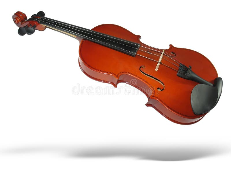 A Violin and its Shadow stock image. Image of table, strings - 59904275