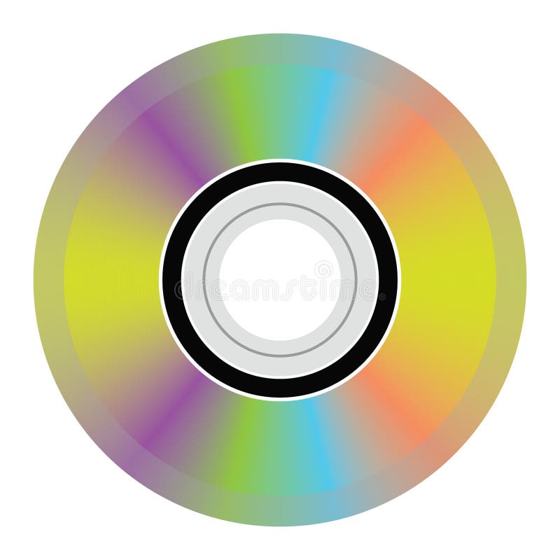 Musical, computer disk stock vector. Illustration of musical - 15126670