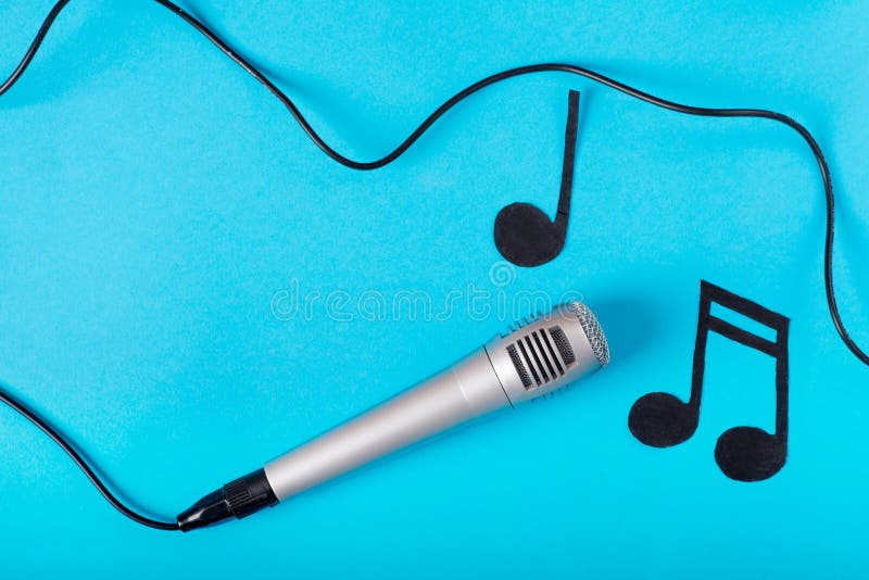 Singer Music Notes Banner Stock Photos - Free & Royalty-Free Stock ...