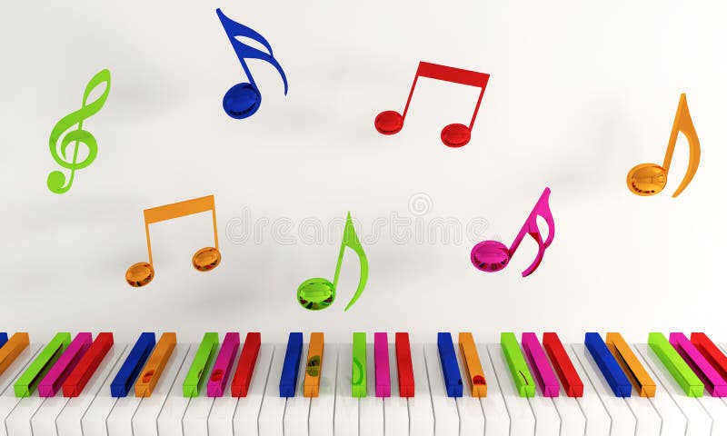 Musical Design Elements from Music Stock Illustration - Illustration of ...