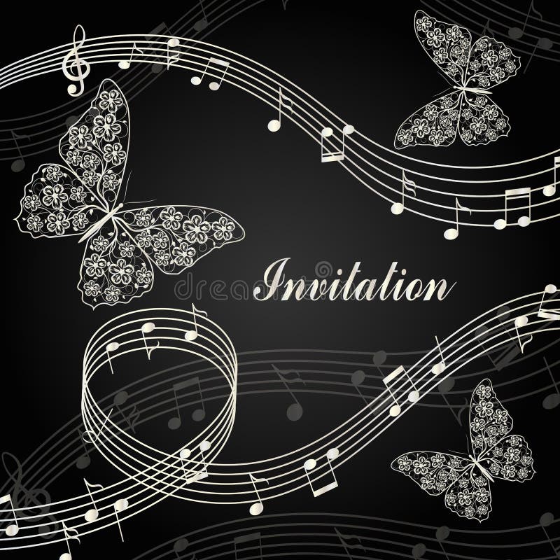 Musical design elements stock vector. Illustration of abstract - 99865938