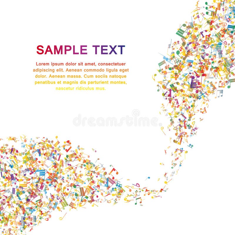 Musical Design stock vector. Illustration of design, sheet - 59421964