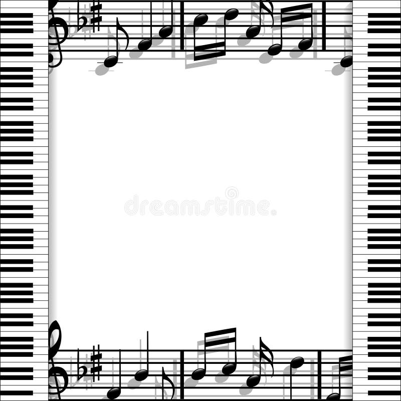 Melody-Piano-Music notes stock vector. Illustration of music - 13076244