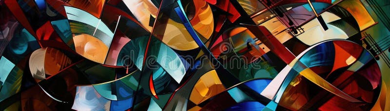 Musical Harmony Abstract Portrayal of Harmony through Overlapping ...