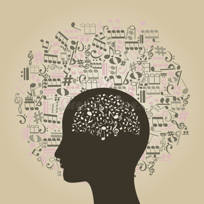 Musical Head2 Stock Illustrations – 2 Musical Head2 Stock Illustrations ...