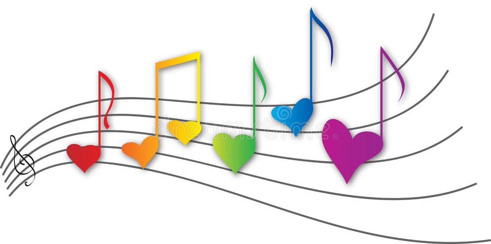 Colorful Musical Notes Stock Illustrations – 21,820 Colorful Musical ...