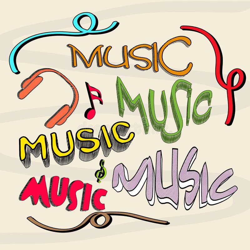 Musical Instruemt Notes Stock Illustrations – 2 Musical Instruemt Notes ...
