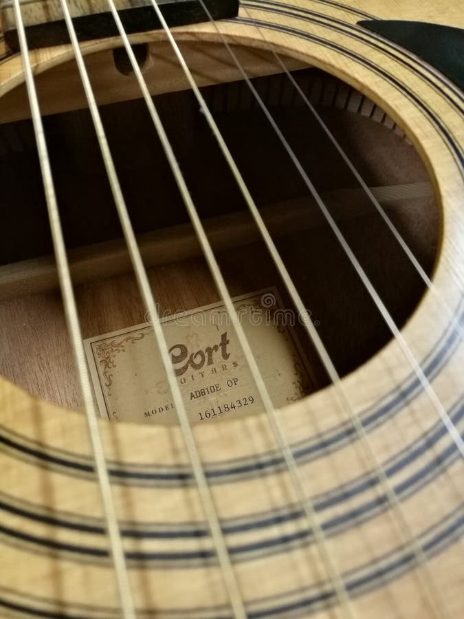 Musical Instrument, Acoustic Guitar, Guitar, Close Up Stock Image ...
