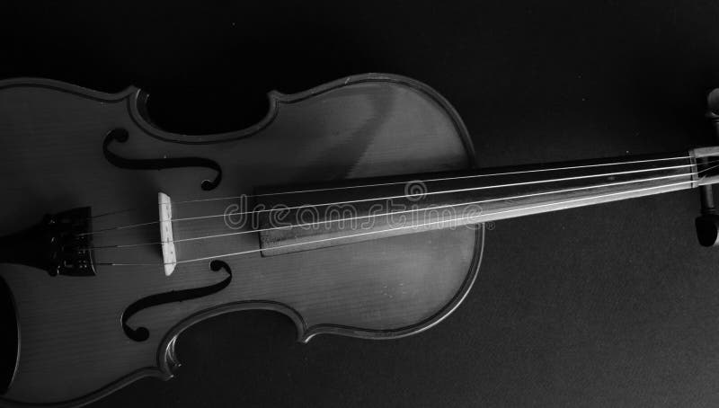 Musical Instrument Violin. Ancient Violin. Stringed Instrument. Stock ...