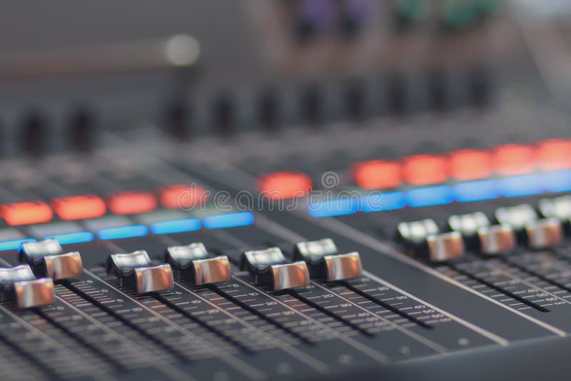Musical Instrument Close-up Controls Stock Photo - Image of ...